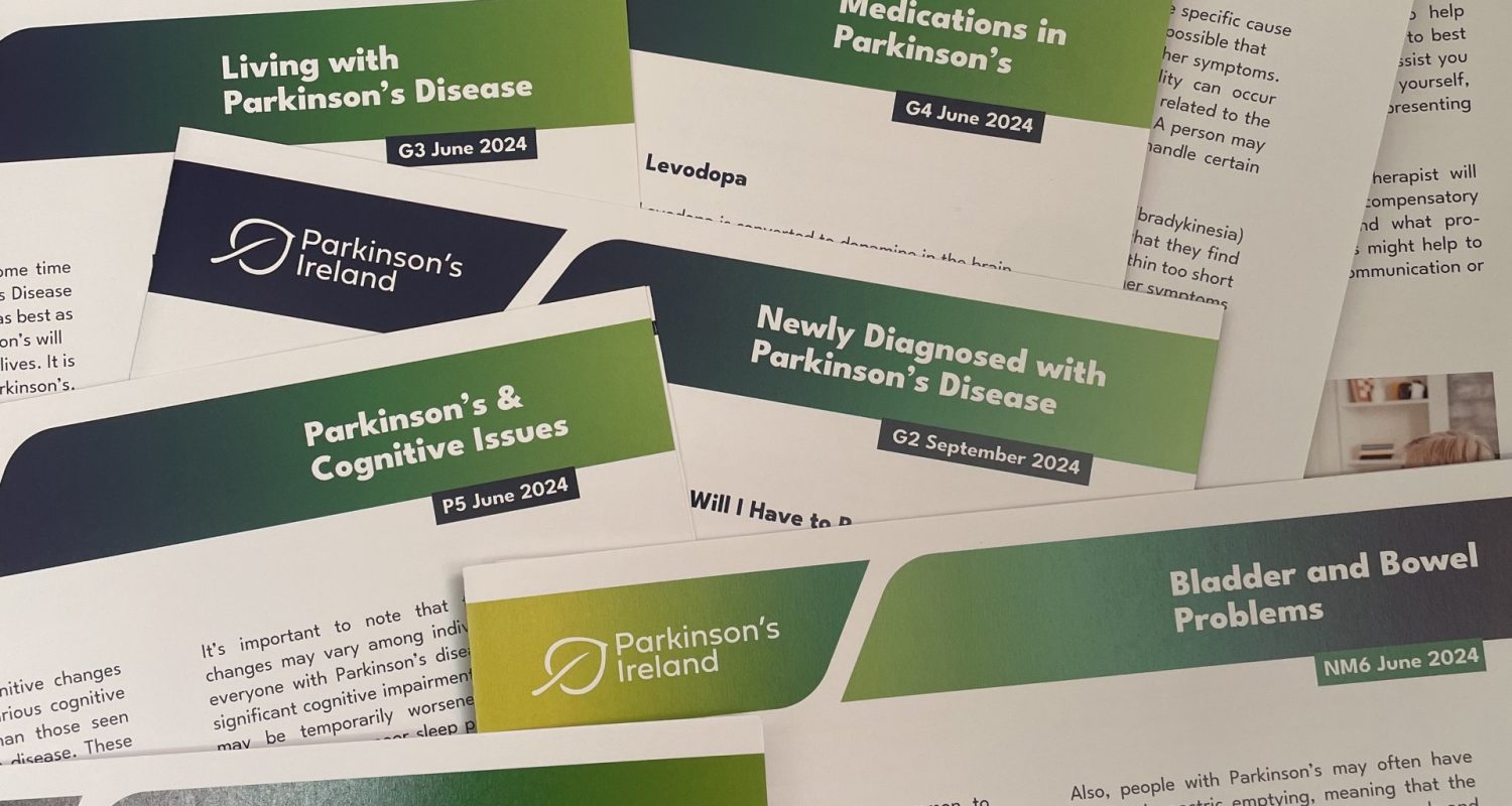 Updated Information Leaflets – Parkinson's Ireland